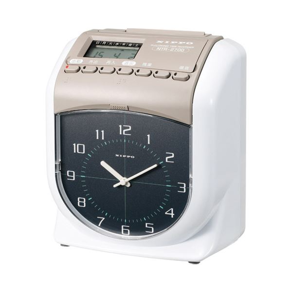ニッポー タイムレコーダー NTR-2700 時を刻むマスターレコーダー NTR-2700 送料無料