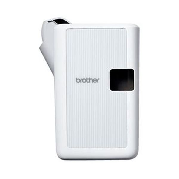 （まとめ）ブラザー ピータッチ ホワイトPT-J100W 1台【×3セット】 白 送料無料