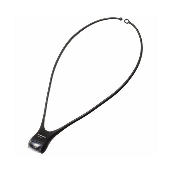 (まとめ) パナソニック LEDネックライト 20Lx 防滴仕様 ブラック BF-AF10P-K 1個 【×3セット】 黒 送料無料