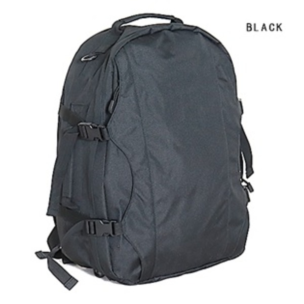 オランダ 特殊部隊 タイプ 3WAY バックパック リュック ブラック ショルダー ハンドバック 兼用 ミリタリーバッグ 軍モノ カバン 黒