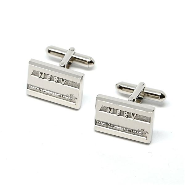 SWANK×EVANGELION（ヱヴァンゲリヲン） NERV カフス 銀 送料無料