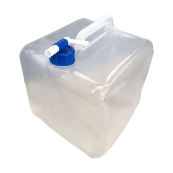 （まとめ）YAMAZEN 折りたたみウォータータンク 10L YWT-10 1個 【×10セット】