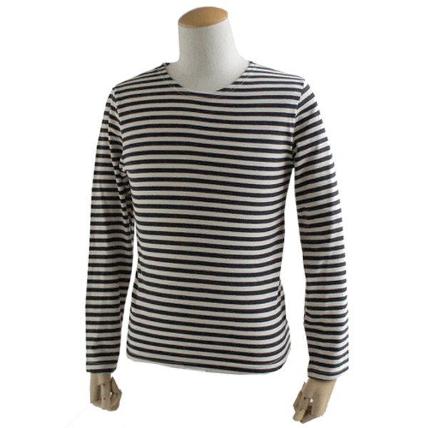 ロシア軍 放出 ボーダー 長袖 XL ブラック 未使用 デッドストック 綿 コットン 露軍 ミリタリーウェア 軍モノ ミリタリーシャツ 黒