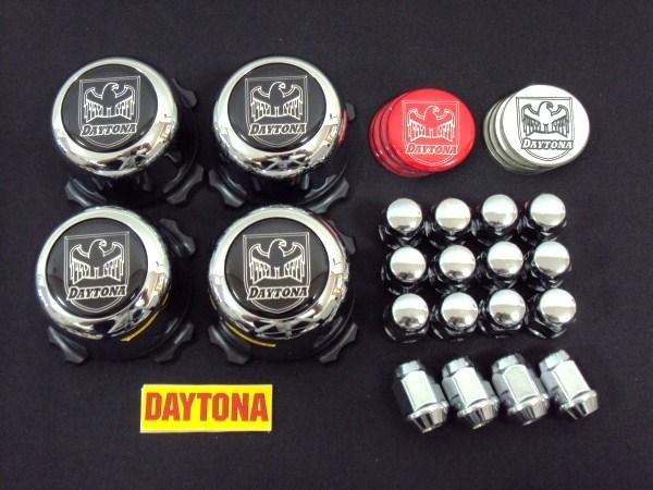 マツダ フレア 用 クローム メッキ ホイールセンターキャップ スチール 純正ホイール 用 デイトナ ホイールカバー 赤 黒 シルバー 鏡面 ...