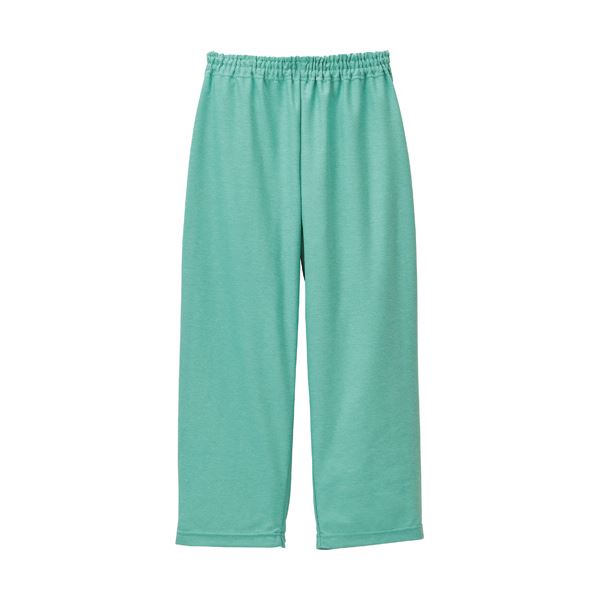 トンボ らくらく八分丈パンツクレープ防縮ニット エメラルドグリーン Sサイズ CR857-46-S 1着 緑 送料無料