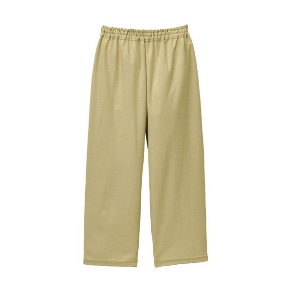 トンボ らくらく八分丈パンツクレープ防縮ニット マスタード Sサイズ CR857-35-S 1着 快適な着心地で脱ぎはきも楽々 自由な動きを叶える八分丈パンツ マスタードカラー Sサイズ CR857-35-S 1着 送料無料