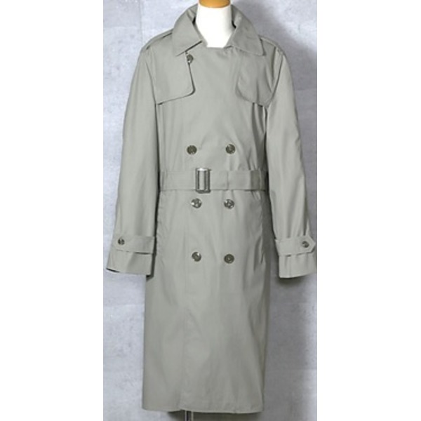 米軍 USMC アメリカ海兵隊 トレンチコート 40 Lサイズ 綿混 未使用 デッドストック ミリタリーウェア ミリタリーコート 上着 送料無料