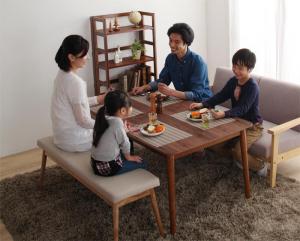 ウォールナットブラウン こたつテーブル 4段階で高さが変えられる 天然木ウォールナット材高さ調整こたつテーブル 長方形(80×135cm)