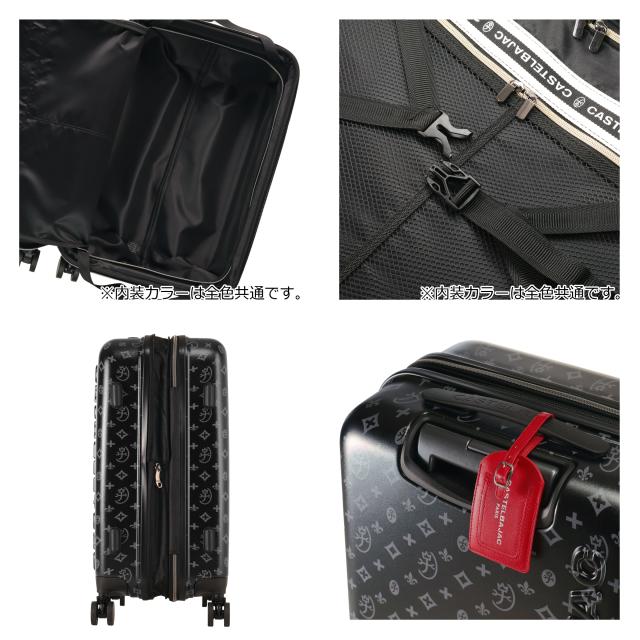 【レビュー投稿で+5％還元】カステルバジャック スーツケース キャリーケース  拡張 エキスパンダブル機能 当社限定 別注 TSAロック 61cm 56L 3.7kg メンズ 345231 CASTELBAJAC サシャ SACHA カジュアル オフィス ビジネス 旅行 出張 トラベル 仕事 クリスマス_mp