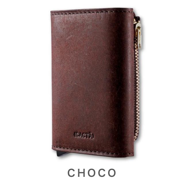 【レビュー投稿で+5％還元】カクタ 三つ折り財布 ミニ財布 スキミング防止 PAYMENT HUNTER WALLET -PUEBRO- 2005 メンズ レディース (CACT'A) 本革 レザー コンパクトウォレット スライド式 カードケース 開運 一粒万倍日 sh_of agesugi_sfa クリスマス_mp クリスマス_wp