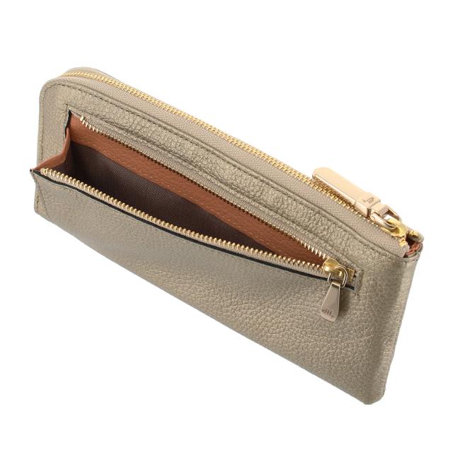 【レビュー投稿で+5％還元】エフィー 長財布 L字ファスナー レディース GV5-16 efffy｜札入れ 牛革 開運 一粒万倍日 レビュー投稿で+5％還元】エフィー 長財布 L字ファスナー レディース