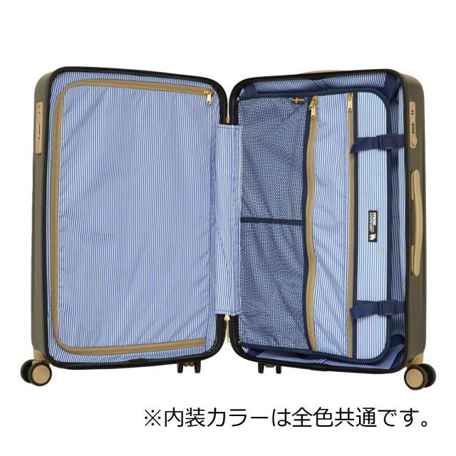 【レビュー投稿で+5％還元】モズ スーツケース 66L 66cm 3.7kg MZ-0844-61 moz | TSAロック搭載 キャスターストッパー クリスマス_mp