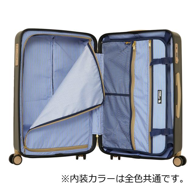 【レビュー投稿で+5％還元】モズ スーツケース 66L 66cm 3.7kg MZ-0844-61 moz | TSAロック搭載 キャスターストッパー クリスマス_mp