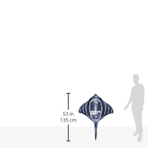 INTEX(インテックス) 浮き輪 フロート マット スティングレーライドオン 188×145cm 57550 [日本正規品]の通販はau ...