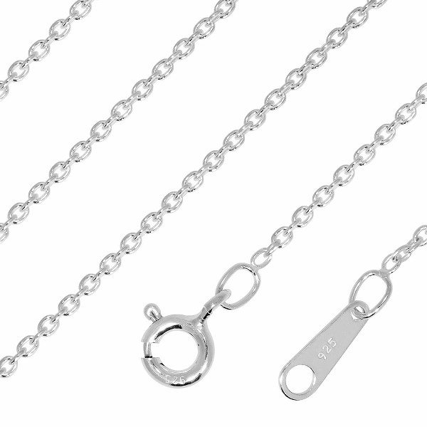 シルバーあずきチェーン 幅約1.3mm 40cm/シルバー925 ネックレス チェーンのみの通販はau PAY マーケット - 新宿銀の蔵 シルバーアクセサリーと天然石のお店｜商品ロット ...