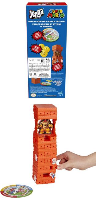 ジェンガ スーパーマリオブラザーズ 【国内正規流通品 日本語版 E9487 バランスゲーム テーブルゲーム パーティゲーム ハズブロゲーミンの ...