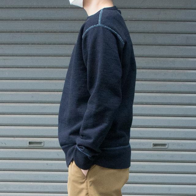 ダルチザン トレーナー studio dartisan メンズ インディゴ クルースウェット 8089 ステュディオ・ダ・ルチザンの通販はau ...