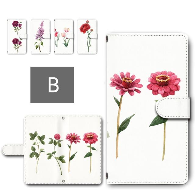 OPPO Reno3 A ケース 手帳型 カメラ穴搭載 花柄 シンプル フラワー 一輪の花 おしゃれ オッポリノ3a ケース 手帳型 ...