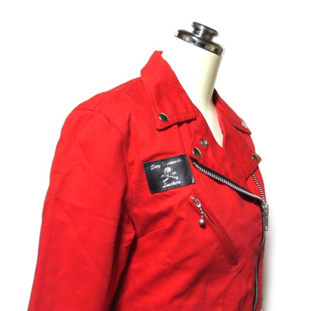 Vintage SEXY DYNAMITE LONDON ヴィンテージ セクシーダイナマイト ロンドン「S」ダブルジップライダースジャケット ...
