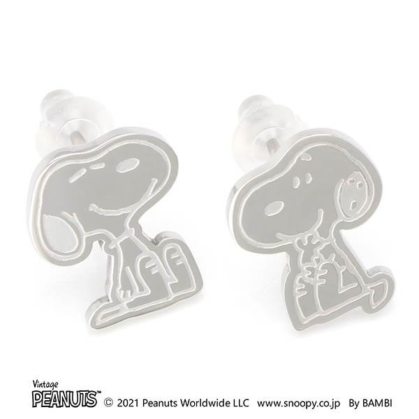 ピアス レディース ステンレスピアス(PEANUTS×ファイテン) SNOOPY(スヌーピー) 彼女 女性 誕生日プレゼント ギフト 記念日の ...