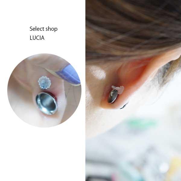 【即日出荷】落ちない キャッチ のみ 20G 18G 16G 14G フリーサイズ シリコン ピアス ボディピアス 軟骨ピアス 単品 極小 ...