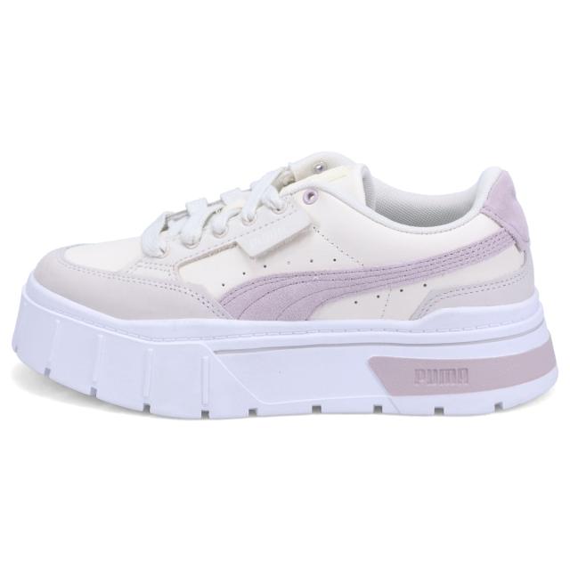 PUMA プーマ スニーカー メイズ スタック リュクス レディース 厚底 MAZE STACK LUXE オフ ホワイト 38985301の ...