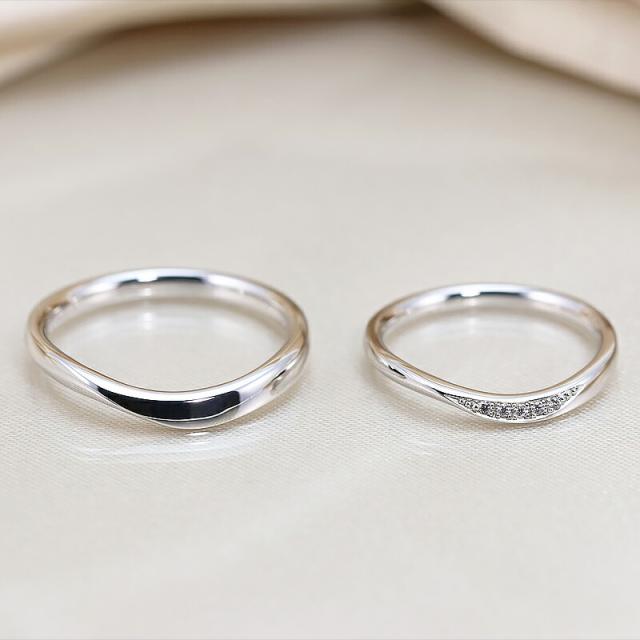 結婚指輪 ペアリング PT950 プラチナ【ペア価格】Fカラー VSクラス マリッジリング ダイアモンド ダイア メンズリング 指輪 無料刻印 代の通販はau PAY マーケット ...