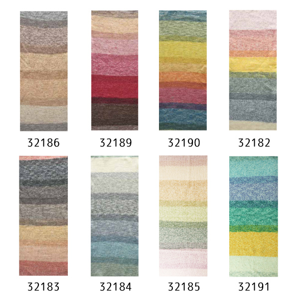 秋冬毛糸 『アルパカミックスロール 32182番色 パステルレインボー』World Festa ワールドフェスタの通販はau PAY ...