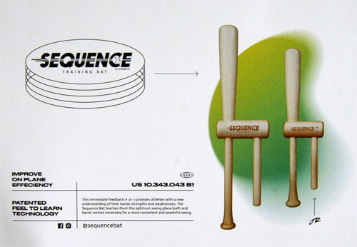 SEQUENCE TRAINING BAT シークエンスバット 野球用 トレーニングバット 23SS(SEQUENCE TRAININGBAT ...