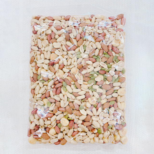 バタピーミックス 6種 ナッツ 900g 有塩 送料無料 ピーナッツ多め 安い お得用 業務用 アーモンド 薄皮ピー ピーナッツ クルミ ...