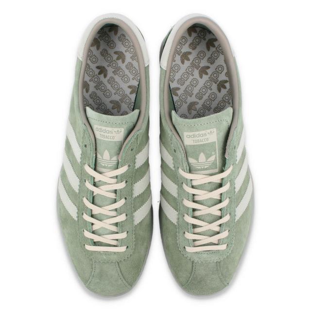 adidas TOBACCO GRUEN アディダス タバコ グルーエン メンズ レディース ローカット SILVER GREEN ...