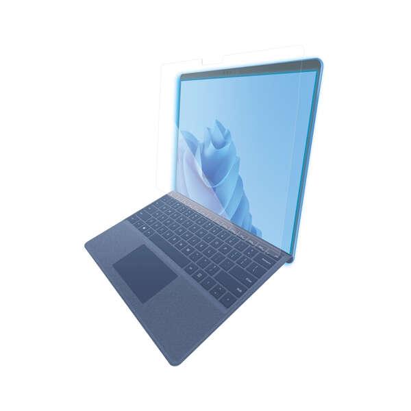 即納 エレコム Surface Pro 9 / Pro9 With 5G 13インチ 2022年 用 ガラスフィルム ブルーライトカット 高光 ...