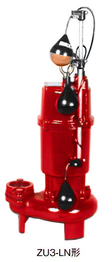 川本ポンプ【ZU3-656-1.5LN】60Hz 汚水・汚物水中ポンプ 2極 フランジタイプ 三相200V 1.5kW 自動交互内蔵型 ZU3形の通販はau PAY マーケット - 家電と住設 ...