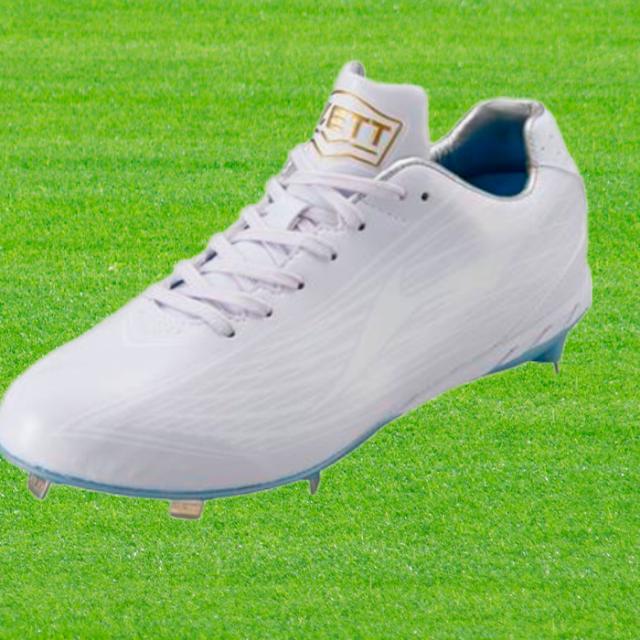 ZETT 金具スパイク 白スパイク ウイニングロードWH 紐 ワイド 野球 BSR2207WHの通販はau PAY マーケット - スポーツ用品店 ダッシュ｜商品ロットナンバー：613604382