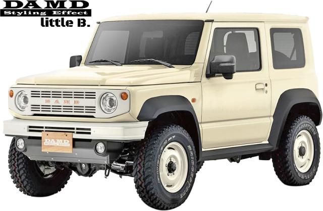 【Ms】 スズキ JB64 JB74 ジムニー / ジムニーシエラ (2018.7-) DAMD little B. trip basket ルーフラック (単体) ダムド リトルB ...