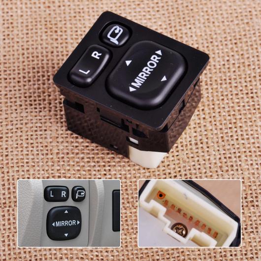 AL 9 ピン アウトサイド プラスチック リア ビュー ミラー パワー スイッチ ボタン コントロール 84872-52040 84870 ...