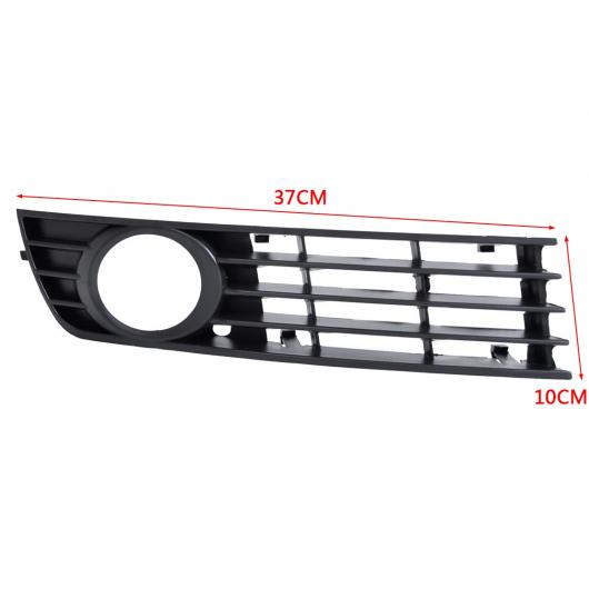 AL 8E0807682 ブラック グリル フロント 右 バンパー フォグライト グリル 保護 メッシュ 適用: アウディ A4 B6 ...