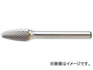 トラスコ中山/TRUSCO 超硬バー 砲弾型 φ9.5×刃長19×軸6 ダブルカット TB3C095(3447405) JAN：4989999110227の通販はau PAY マーケット ...