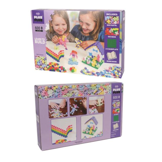 PLUS PLUSパステル＆ネオンミックス 600pcs プラスプラス ブロック おもちゃ 知育 小学校 中学校 子供 女の子 男の子 玩具 入学祝い 組みの通販はau PAY マーケット ...