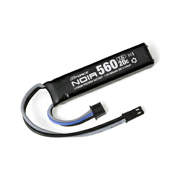 G FORCE ジーフォース Noir LiPo 7.4V 560mAh 電動ハンドガン リポバッテリー コネクタ セットの通販はau PAY ...