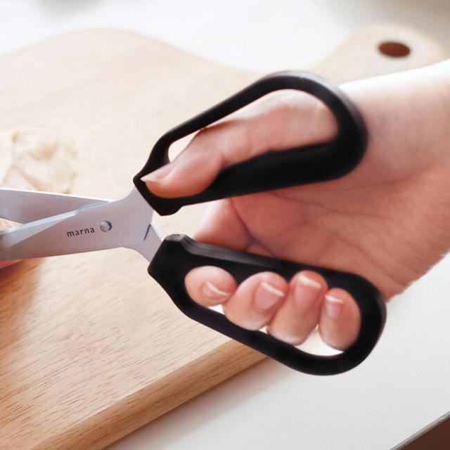 マーナ MARNA 料理のハサミ K747 料理のはさみ キッチンバサミ きっちんばさみ 調理ハサミ【ゆうパケットなら送料無料】の通販はau ...