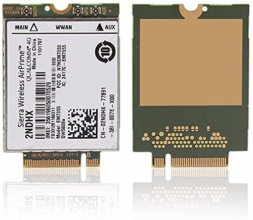 Wireless dw5808e 5808e em7355 4G LTE Sierra Wireless airprime Gobi5000 ...