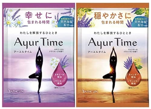 ( 6 種 セット ) アーユルタイム Ayur Time バスクリン BATHCLIN バスソルト 6種類 発砲の素 セット ( 計6 個 ) アソート バスルーム用 の通販はau PAY ...