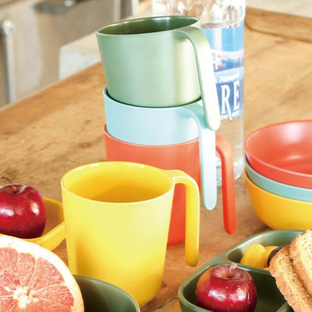 ダルトン マグカップ 420ml M＆B グリップカップ プラスチック バンブーファイバー （ DULTON 食洗機対応 コップ カップ マグ ...