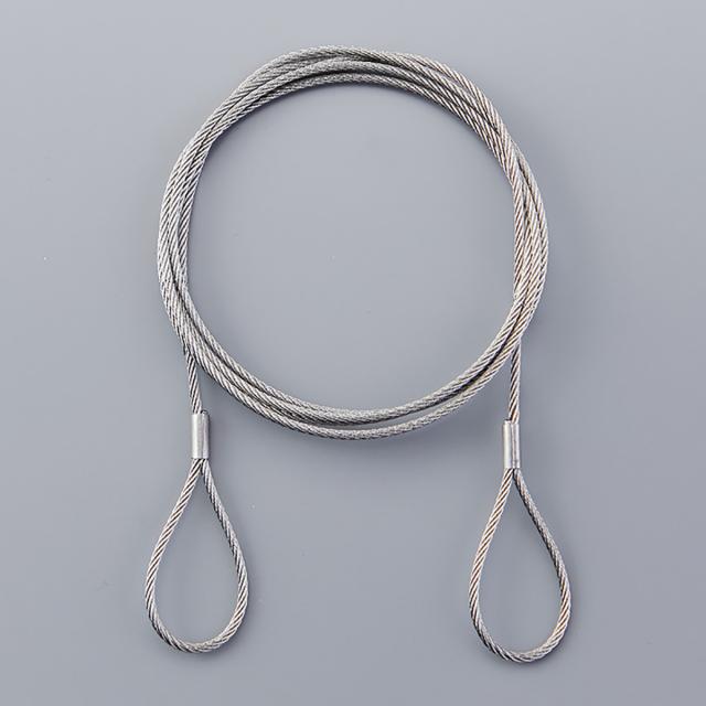 ステンレスカットワイヤー 2mm×50cm 2本1組 両端リング加工 （ ワイヤー カットワイヤー ステンレス製 落下防止 ステンレス 両端リング の通販はau PAY マーケット - お弁当 ...