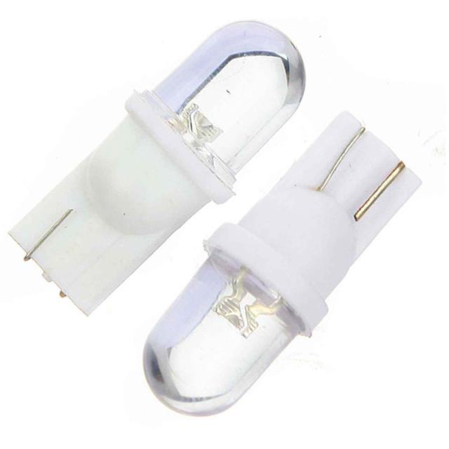 10個T10W 5w Led Canbus12vカーキセノンインテリアライトガラスソケットDhlの通販はau PAY マーケット - キ ...