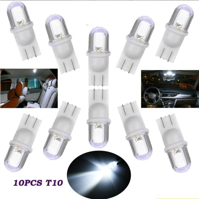 10個T10W 5w Led Canbus12vカーキセノンインテリアライトガラスソケットDhlの通販はau PAY マーケット - キ ...