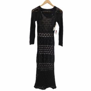 Ameri VINTAGE(アメリヴィンテージ) CROCHET RAGLAN LONG DRESS レディース import：S 【中古】【ブランド古着バズストア】の通販はau PAY ...