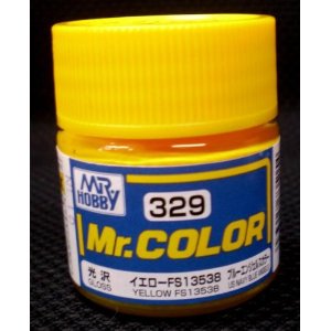 4973028735154:塗料 C329 イエロー FS13538【新品】 GSIクレオス Mr.カラーの通販はau PAY マーケット ...