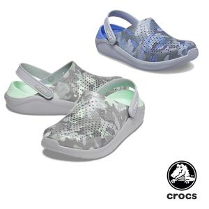【送料無料】クロックス(CROCS) ライトライド プリンテッド カモ クロッグ(literide printed camo clog ...